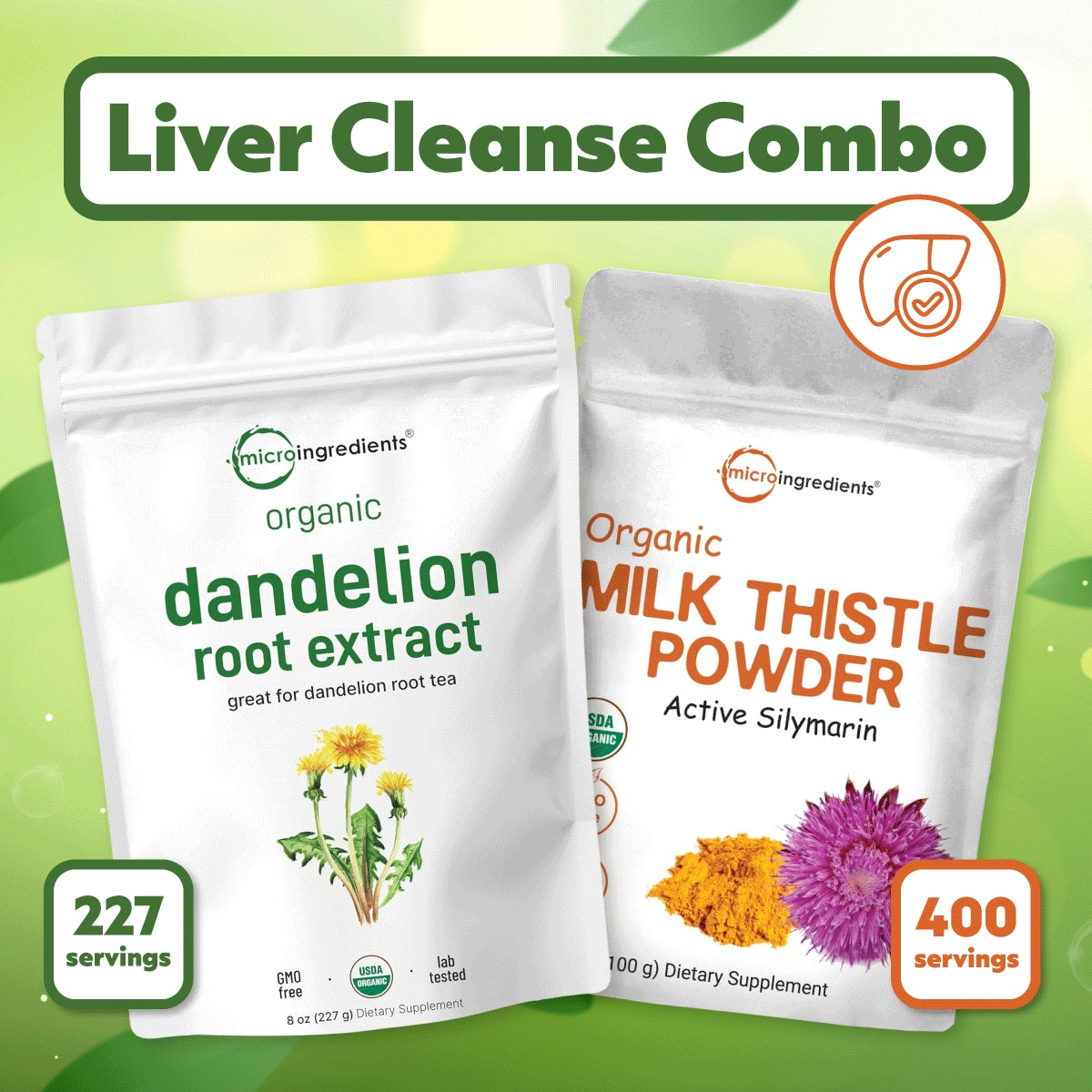 Micro Ingredients Liver Cleanse Bundle