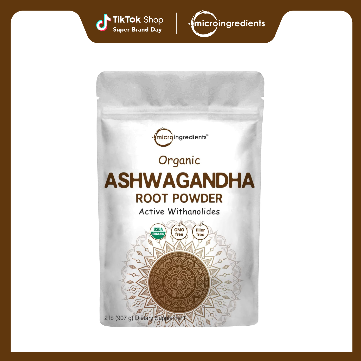 Best Ashwagandha Supplement – Organic Root Powder for Men – Micro ...