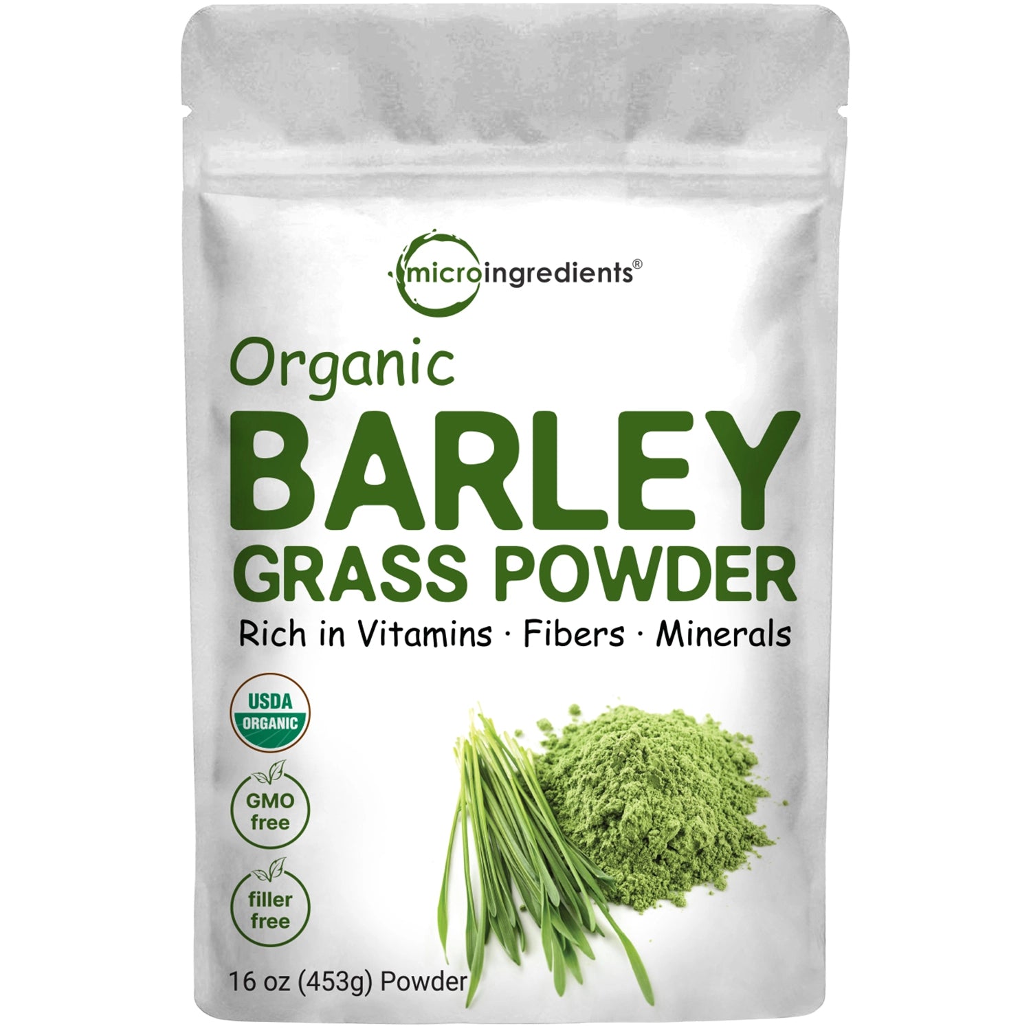 Premium Barley Green Powder - Organic Barley Grass – Micro Ingredients