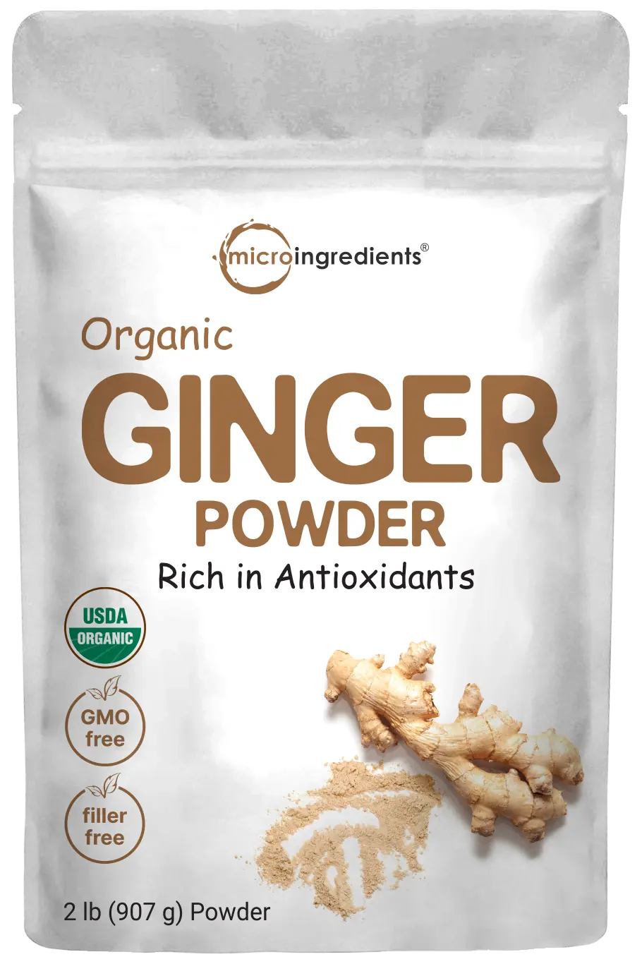 Premium Organic Ginger Powder – Micro Ingredients