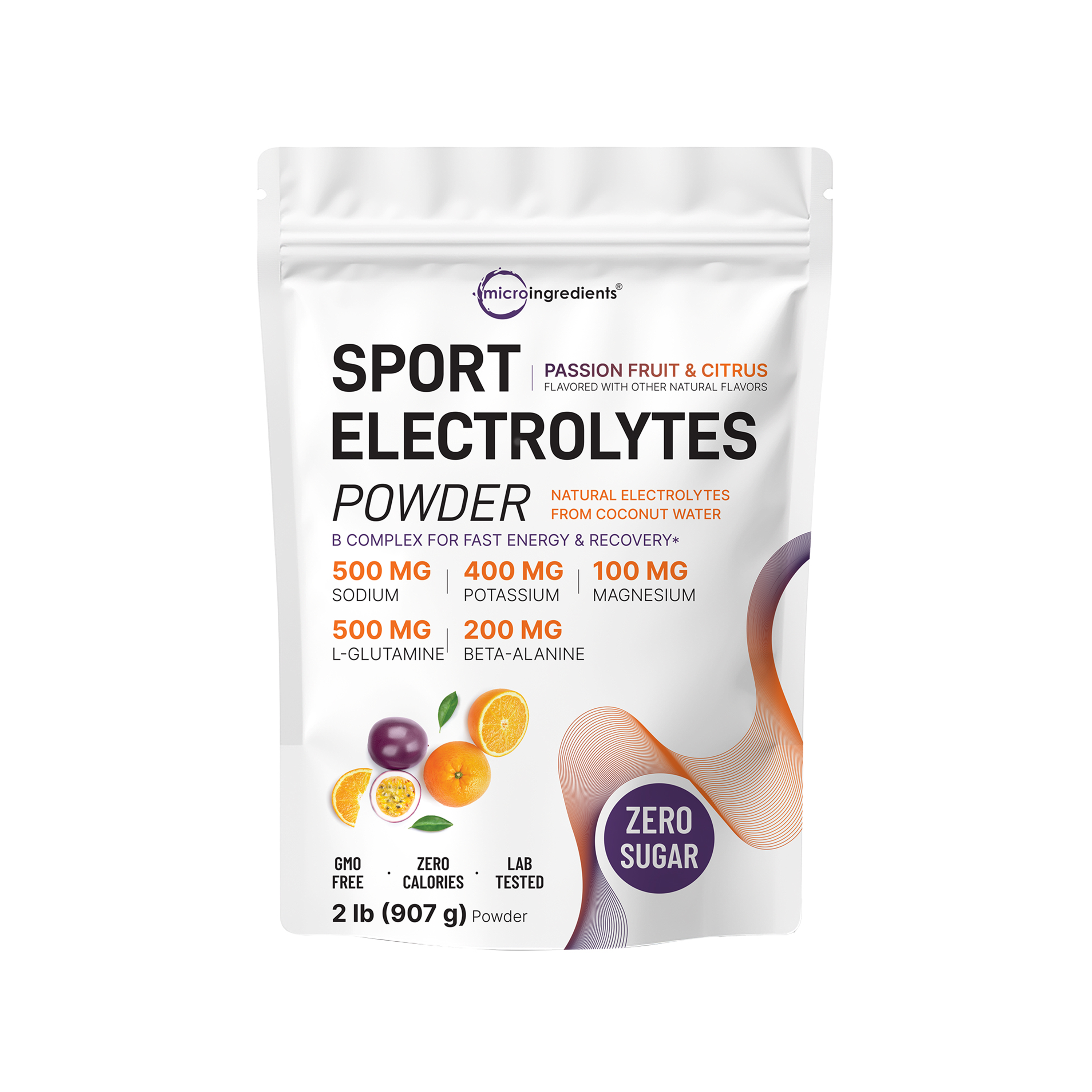 Micro Ingredients Sport Electrolytes Powder Passionfruit and Citrus Fl