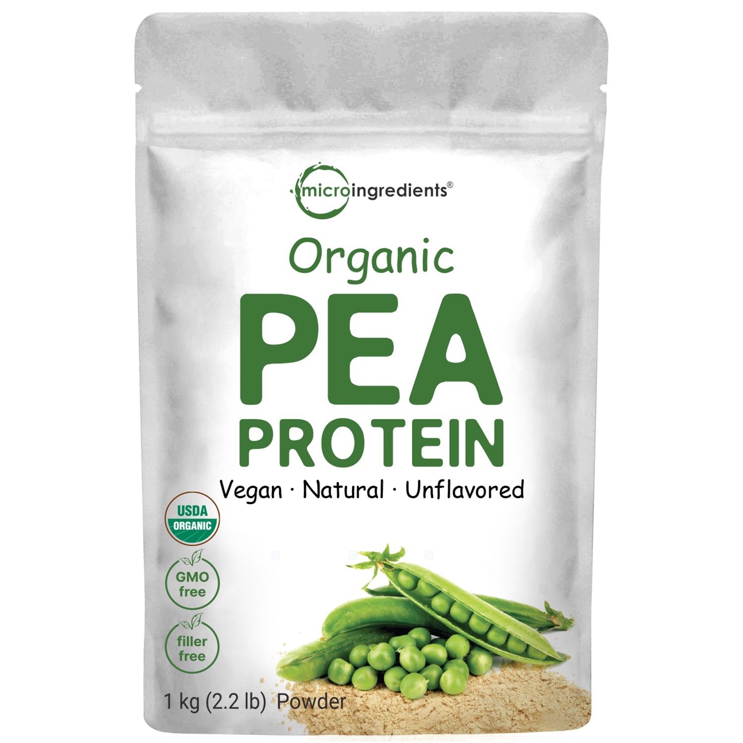Organic Pea Protein Powder - Pure & Natural – Micro Ingredients