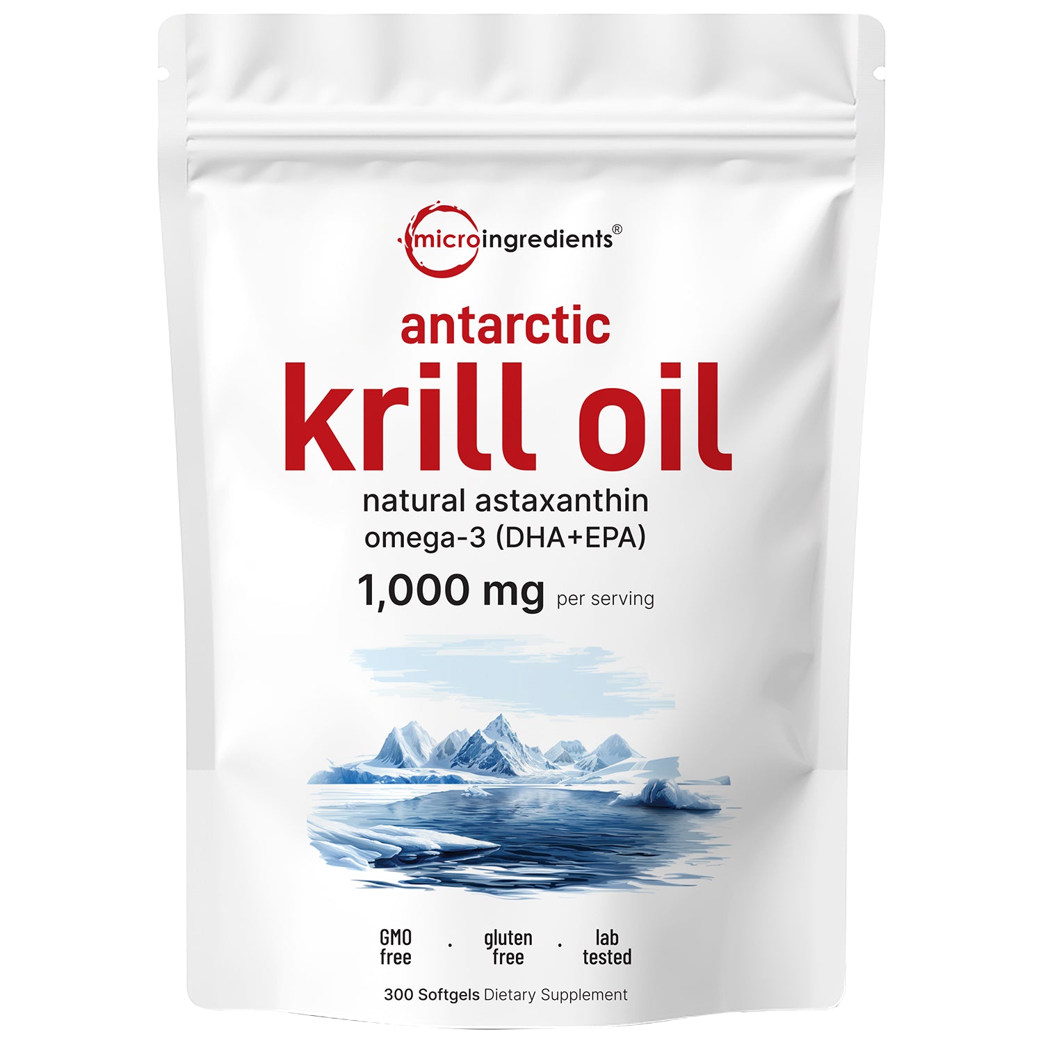 Antarctic Krill Oil - Best Krill Oil Supplement with Omega 3 – Micro ...