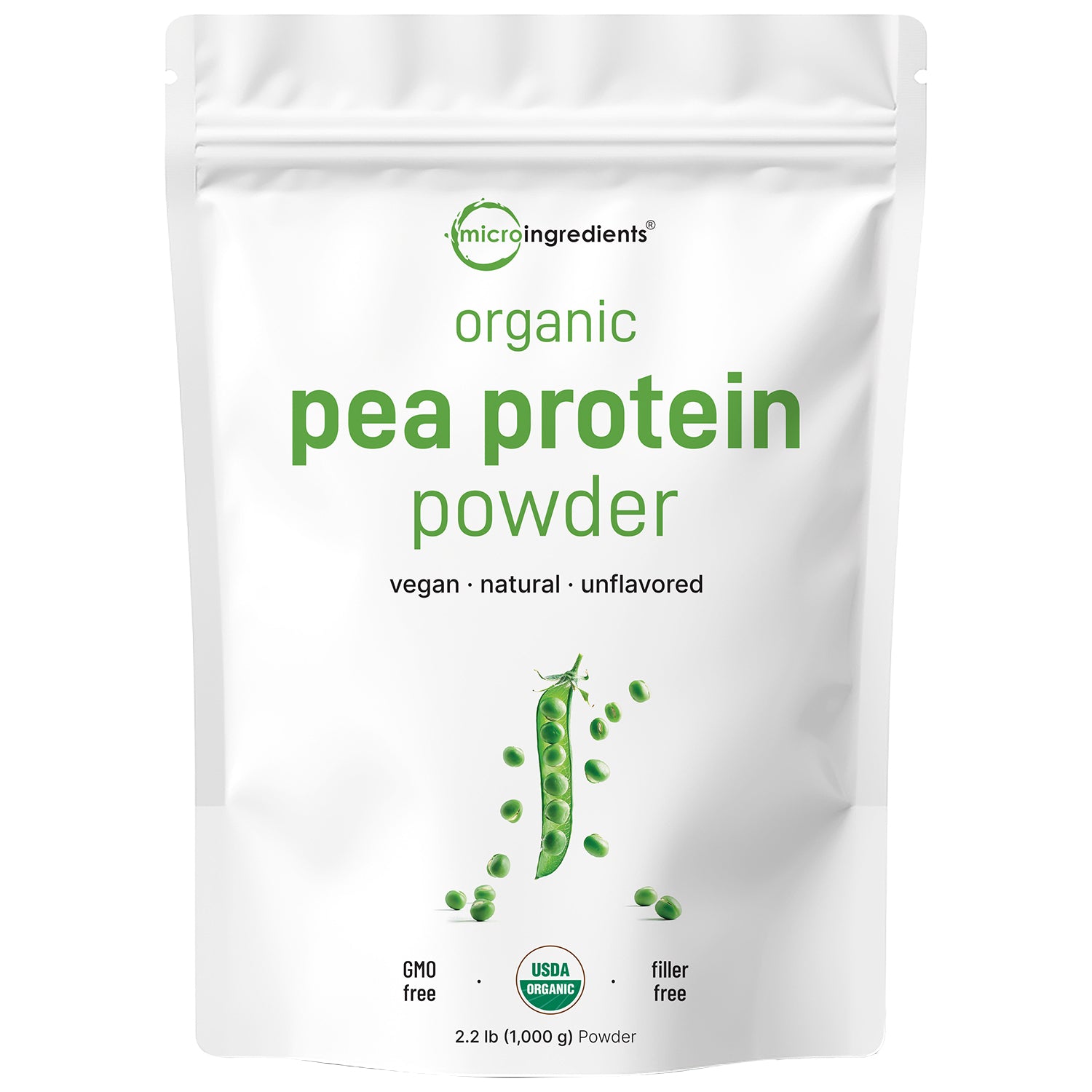 Organic Pea Protein Powder - Pure & Natural – Micro Ingredients