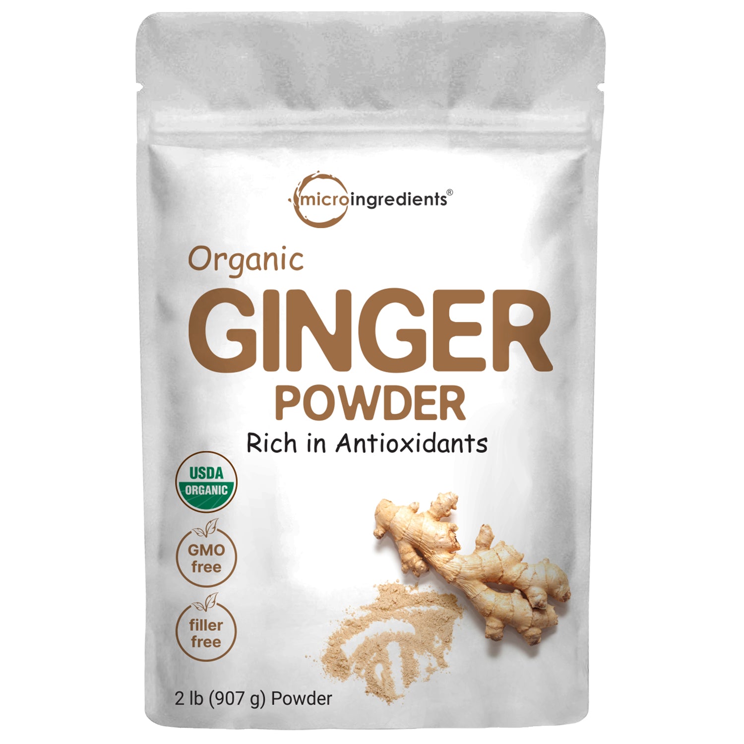 Premium Organic Ginger Powder – Micro Ingredients