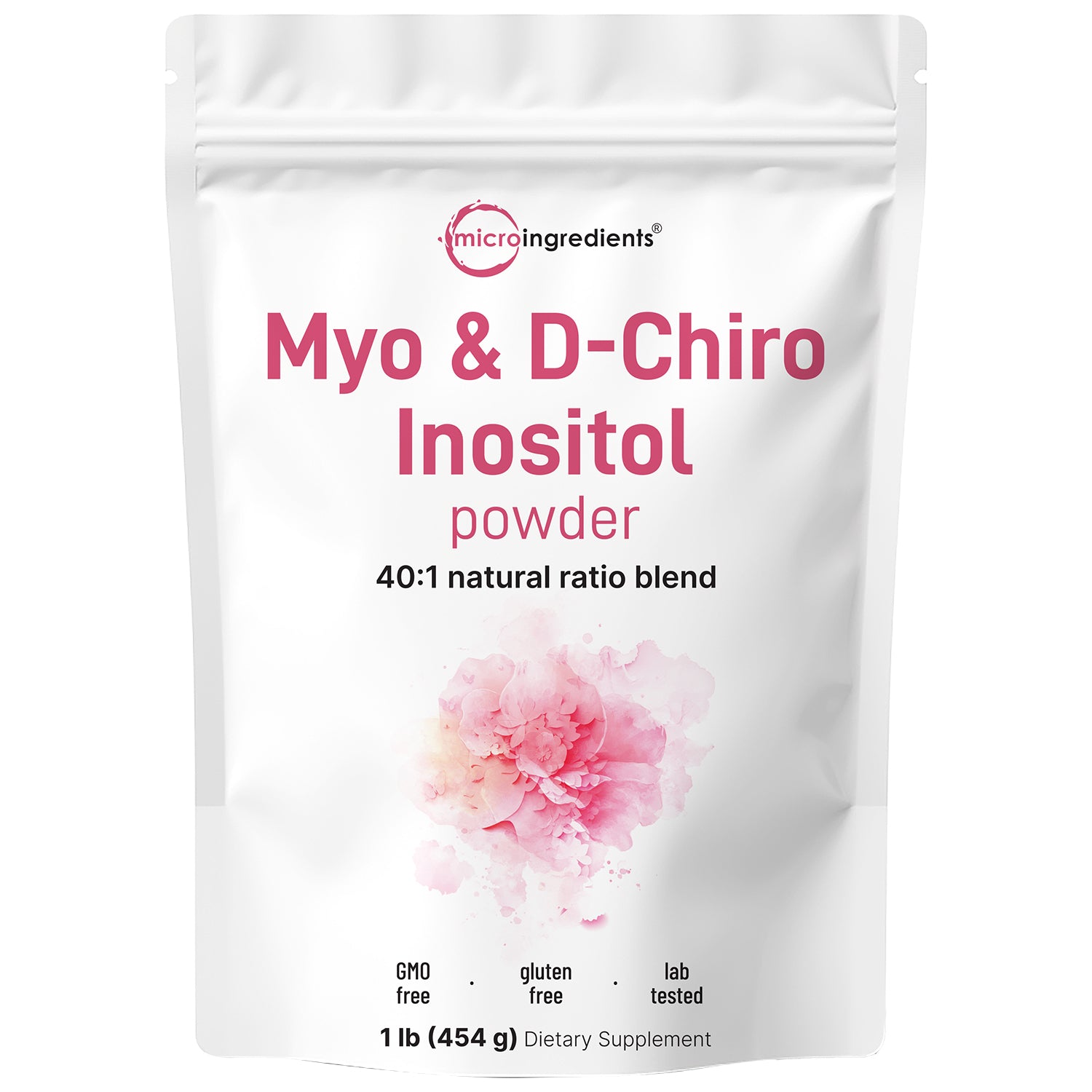 Micro Ingredients Myo & D-Chiro Inositol Powder, Hormonal Balance & Ov
